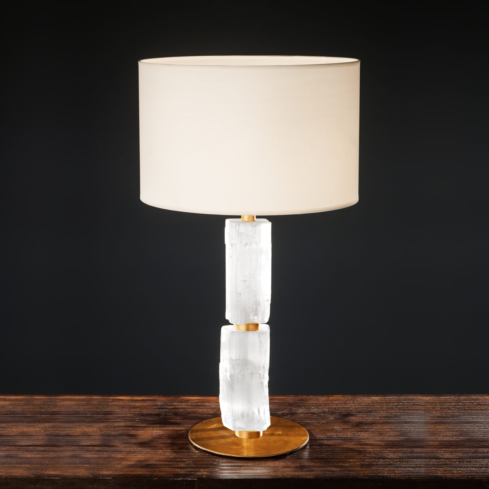 Abajur Cápsula Madeira - Ouse Iluminação